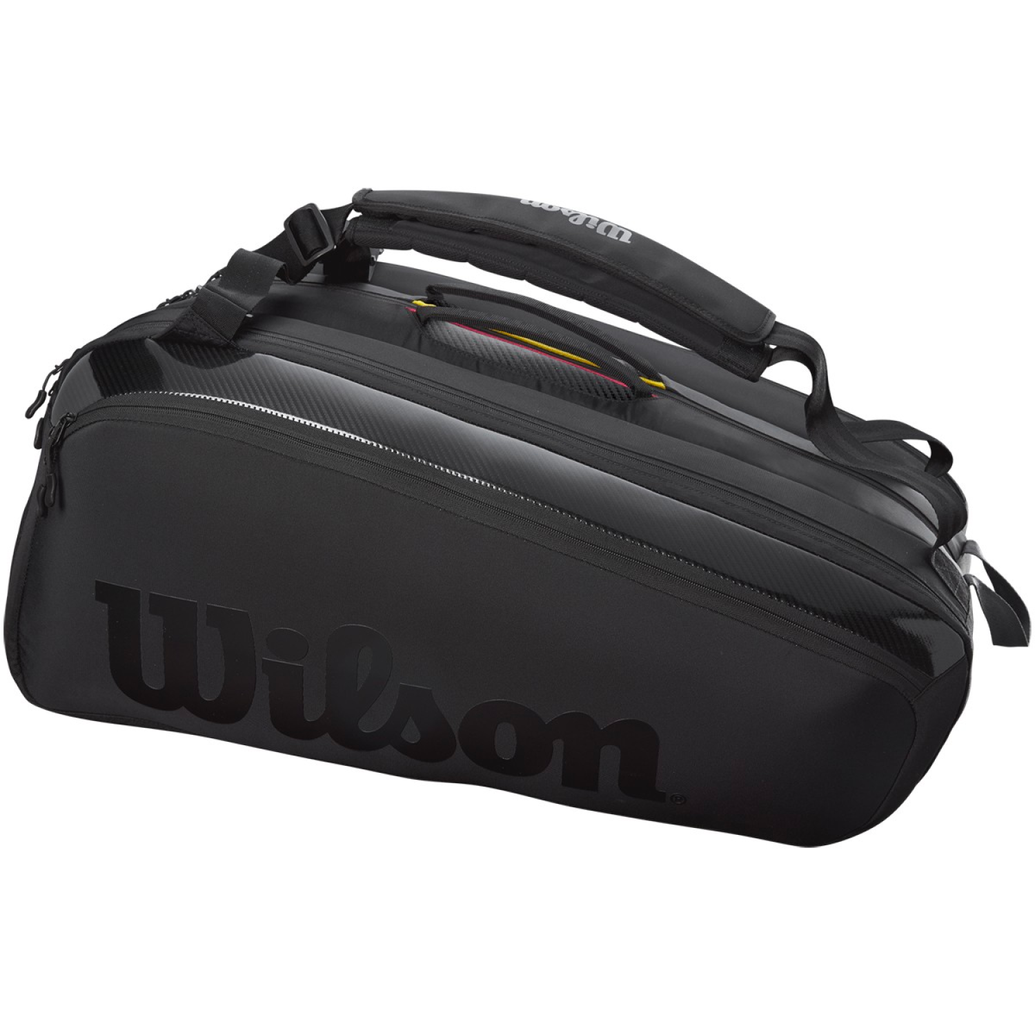 Tenisová taška Wilson super tour 15 pro staff bag černá | Eshop-tenis.cz