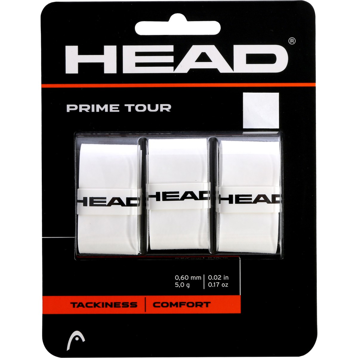 Tenisová omotávka Head Prime Tour overgrips bílá | Eshop-tenis.cz