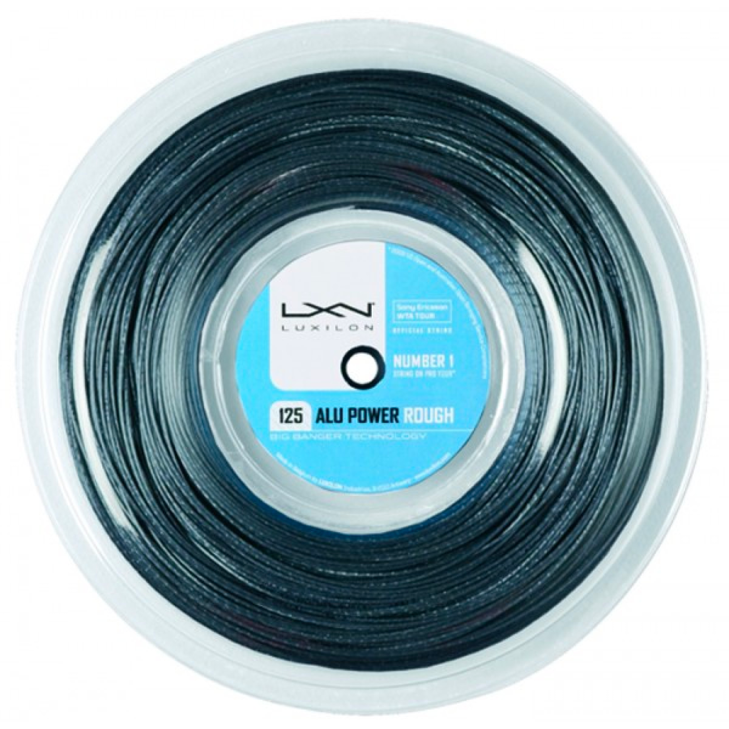 Tenisový výplet Luxilon big banger alu power rough (220m) šedá | Eshop ...