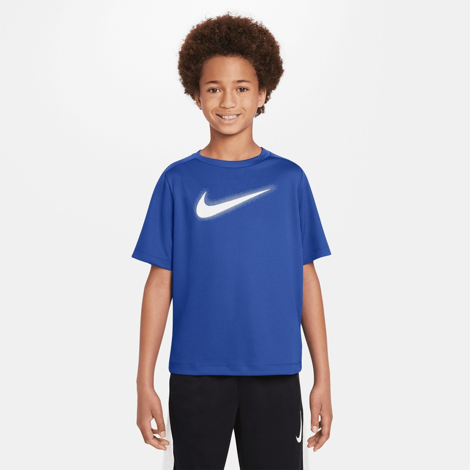 Tričko Nike dri fit icon junior modrá | Eshop-tenis.cz