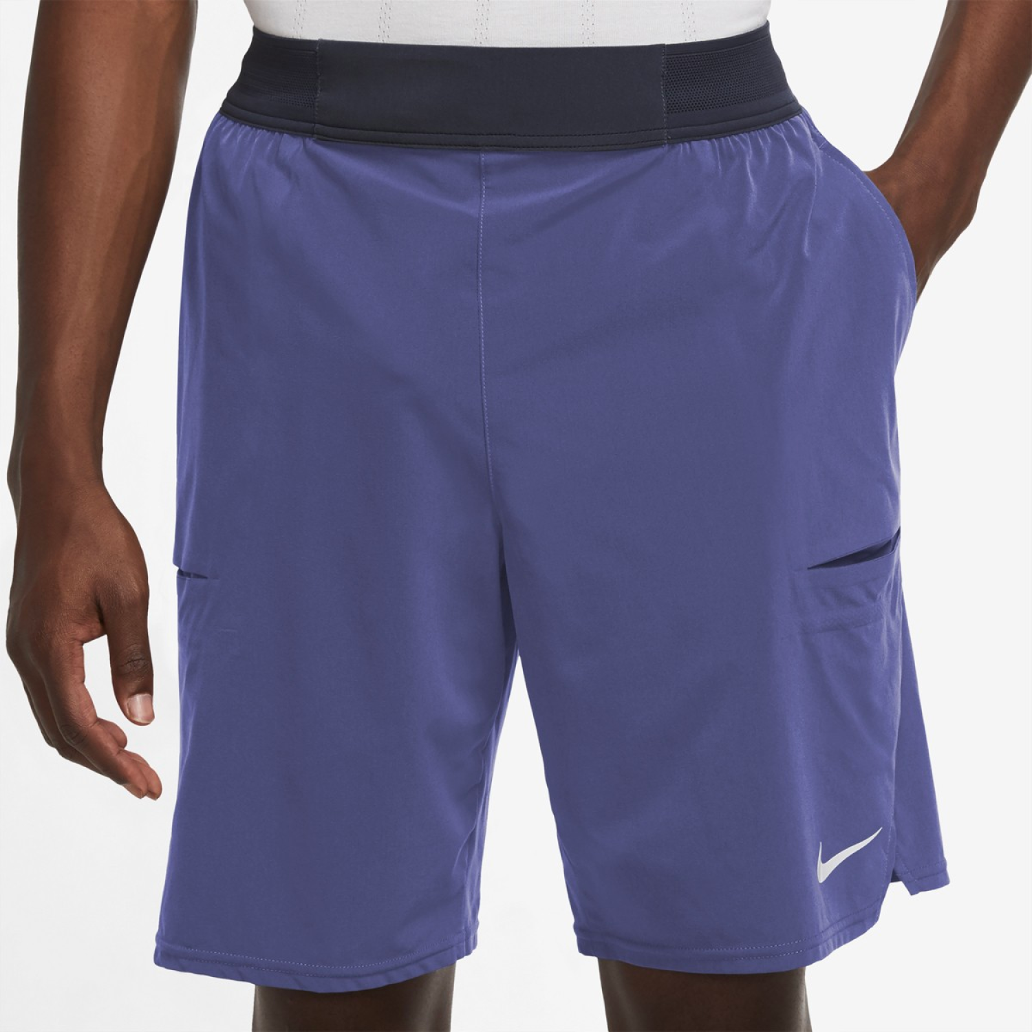 Šortky Nike Court slam paris tmavě modrá | Eshop-tenis.cz