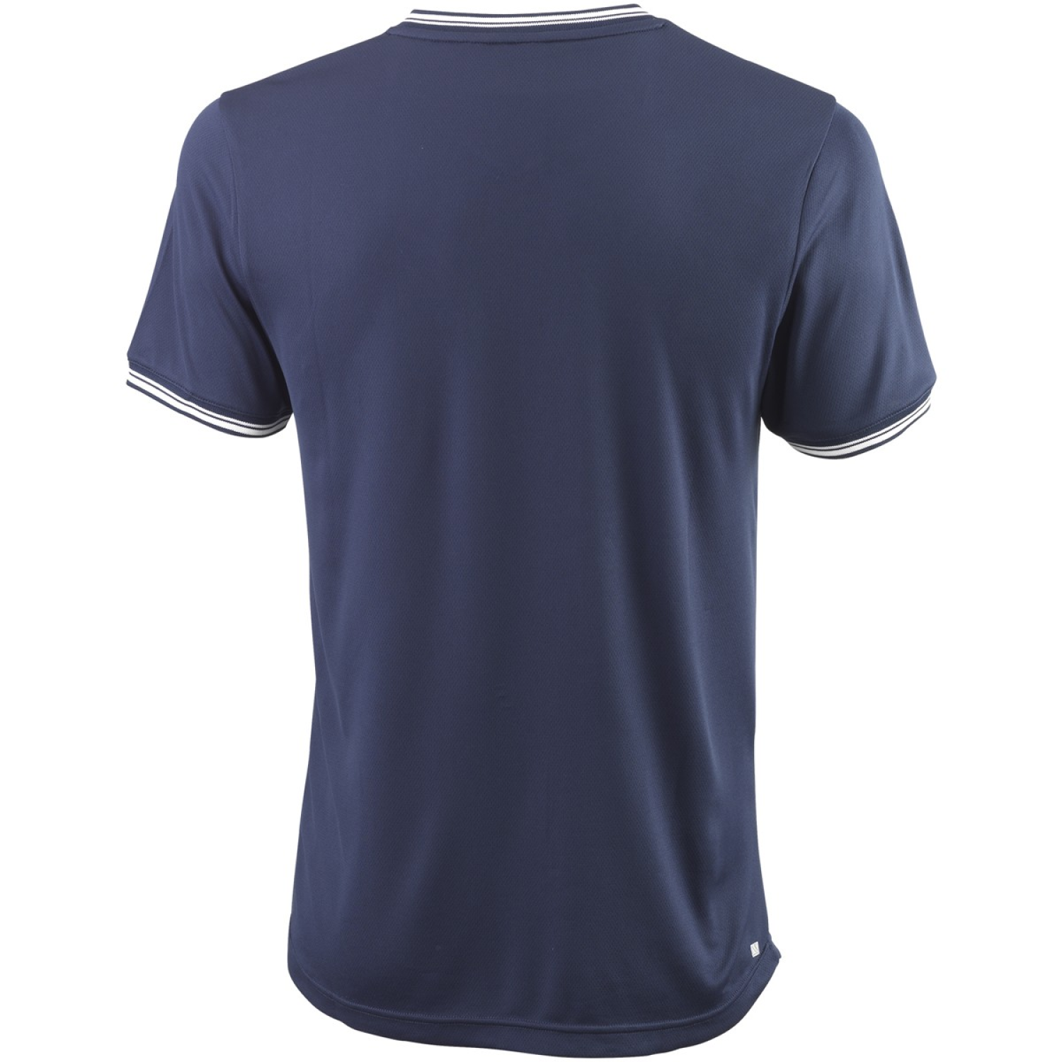 Tričko Wilson team 2 v-neck tmavě modrá | Eshop-tenis.cz