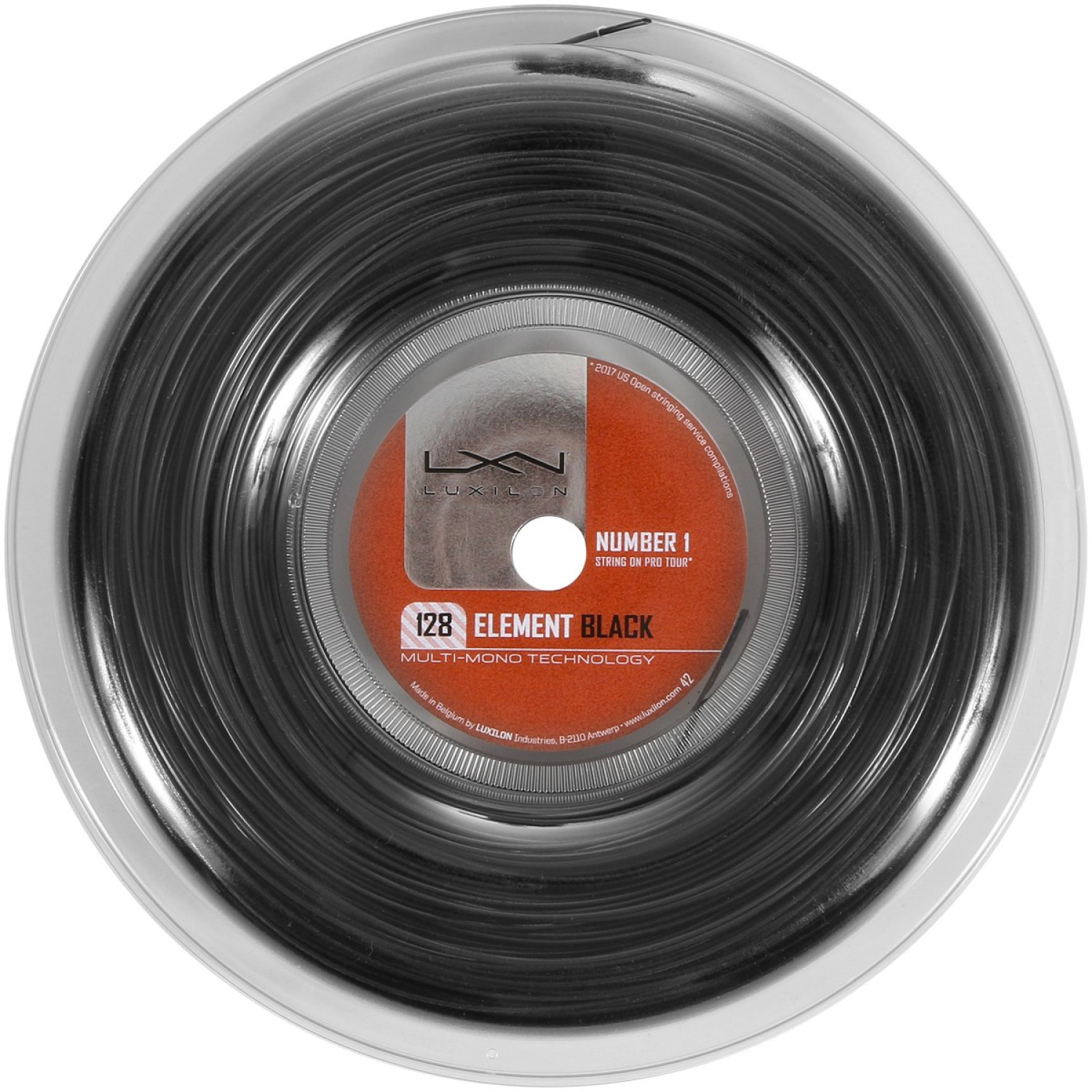 Tenisový výplet Luxilon Element black (200m) černá | Eshop-tenis.cz