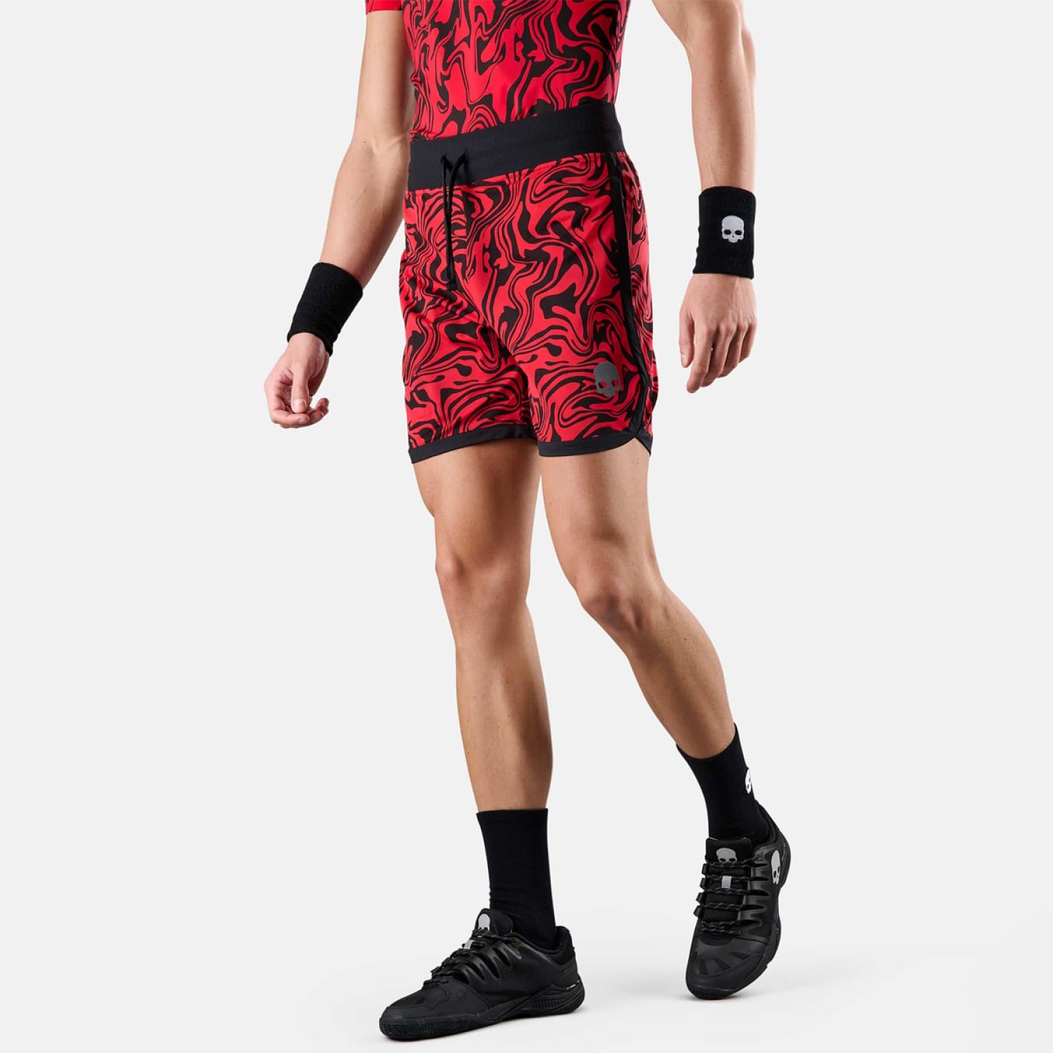 Šortky Hydrogen Chrome Tech červená | Eshop-tenis.cz