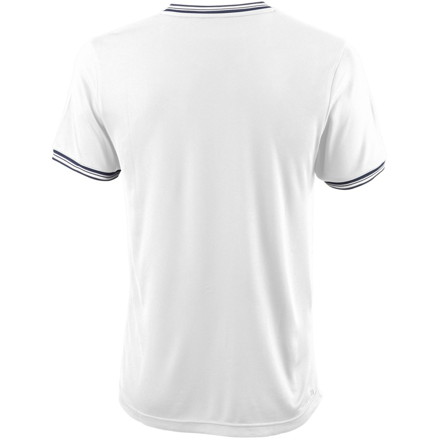 Tričko Wilson team 2 v-neck bílá | Eshop-tenis.cz